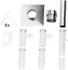 BOSCH Abgaszubehör FC-Set80-C(14)3x Grundbausatz C(14)3x, d:80/125 z ...