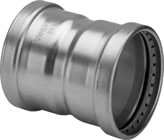 Viega Muffe Sanpress Inox XL 2315XL in 88,9mm Edelstahl