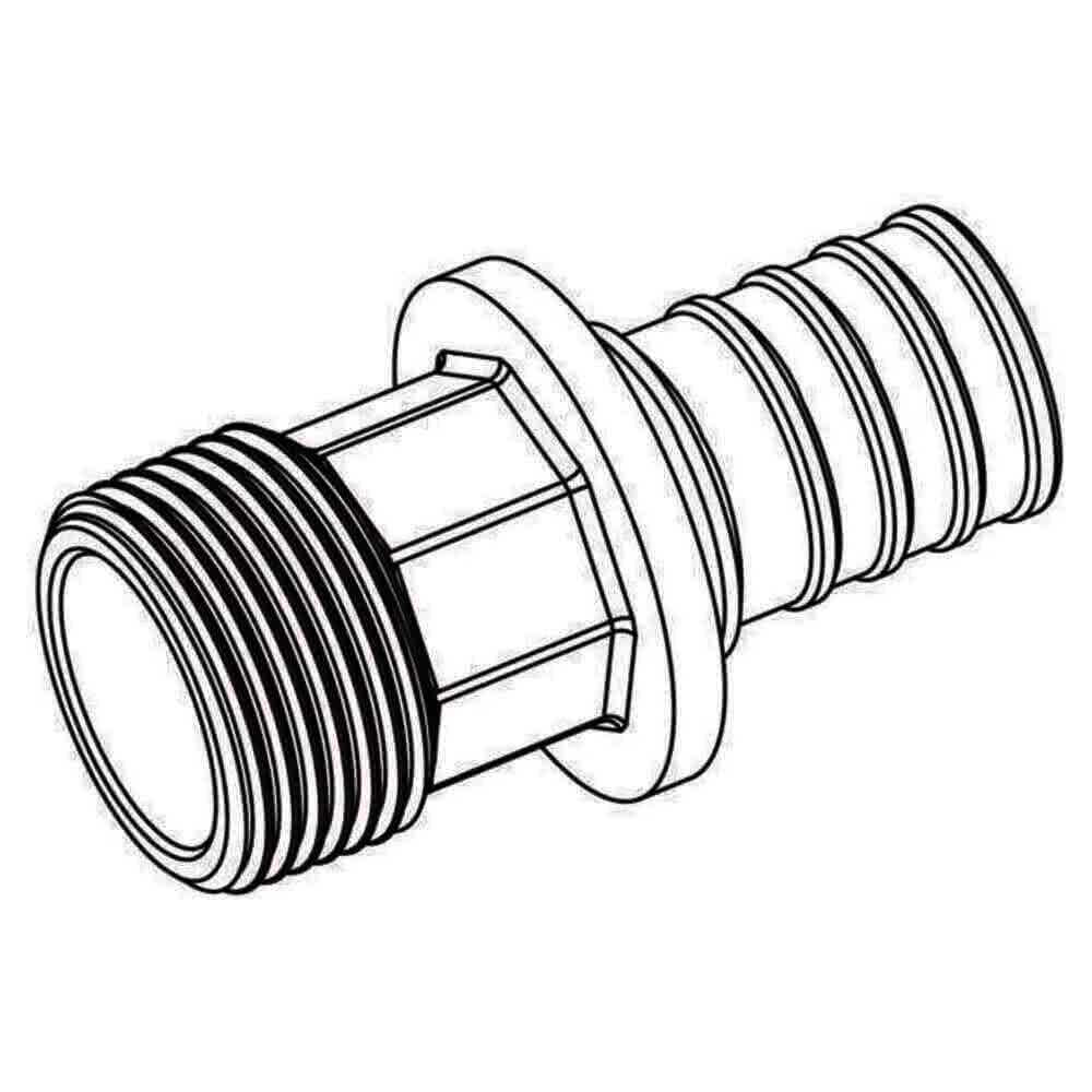 REHAU Übergang RAUTITAN RX+ 40 - R 1 1/4